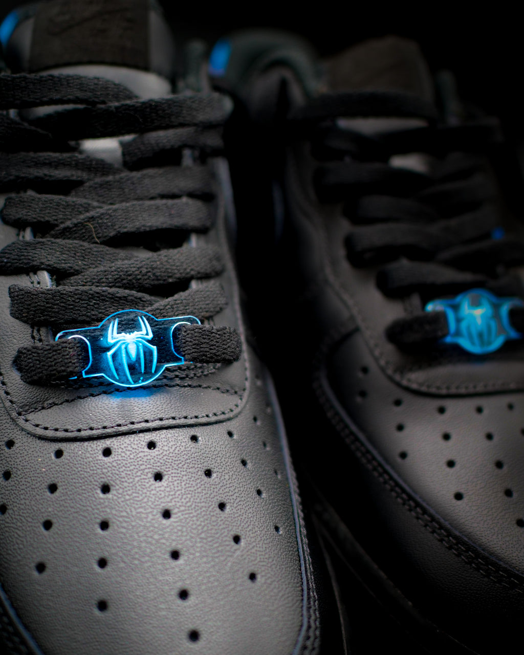 Custom Spider-Man AF1: Webbed in Style – Shoe Baker ATL