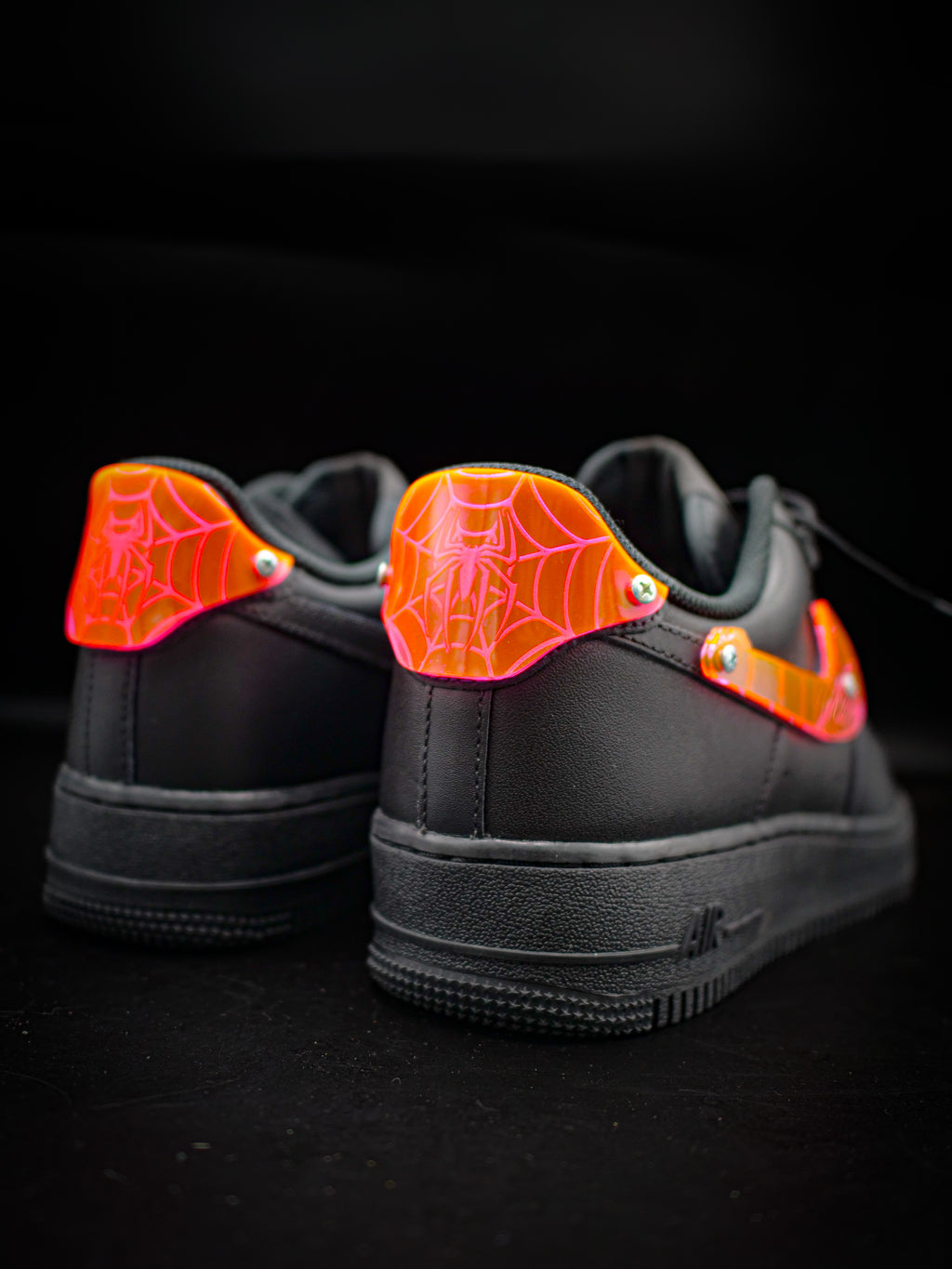 Custom Spider-Man AF1: Webbed in Style – Shoe Baker ATL